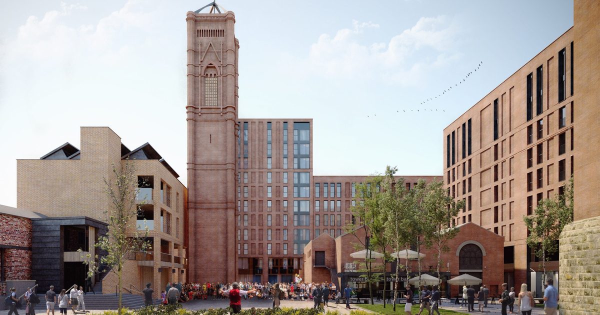 Plans submitted for 245-unit BTR development at Tower Works, Leeds ...