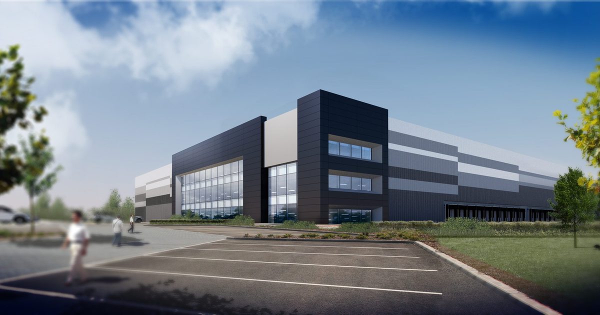 Jaguar Land Rover's Mercia Park logistics campus, East Midlands - Green ...