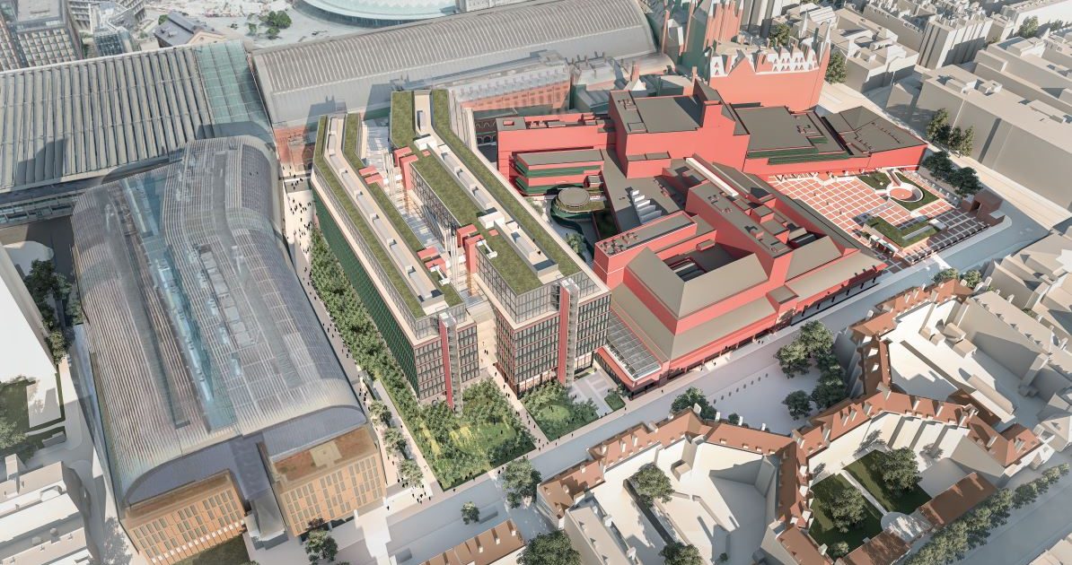 British Library unveils plans for 800,000 sq ft extension - Green ...