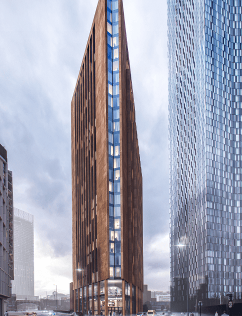 Fusion Students advances 28-storey Manchester tower - Green Street News