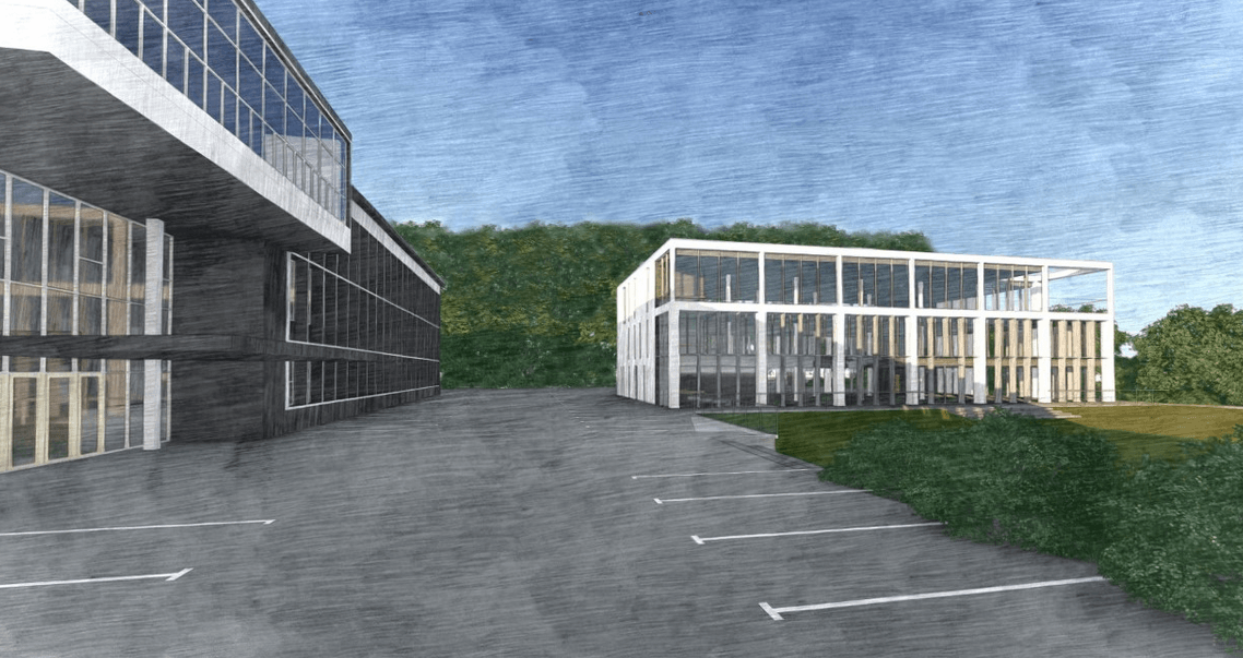 HQ building approved at Manchester International Office Centre - Green ...