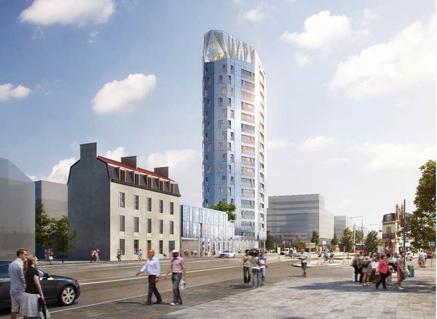 Catella buys another energy-positive resi tower in France - Green Street News