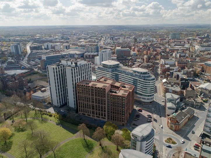 Godwin wins planning for 692-bed student scheme in Nottingham - Green ...