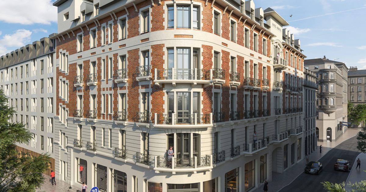 The Pavillon Victoria senior residence project, Aix-les-Bains, France ...