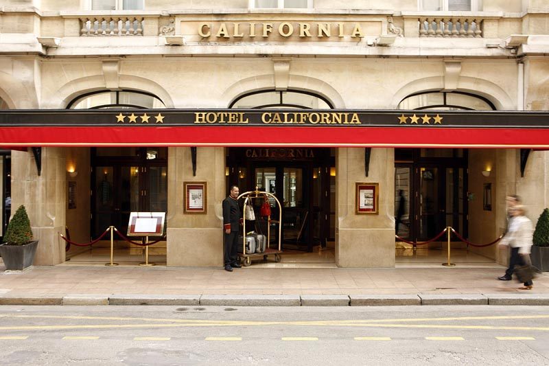 What a nice surprise: plenty of room at the Hotel California (for those ...