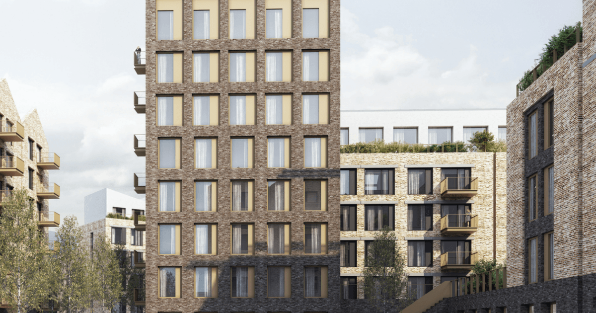 Marshall Yards residential scheme, 1-4 East Road, Dublin, Ireland ...