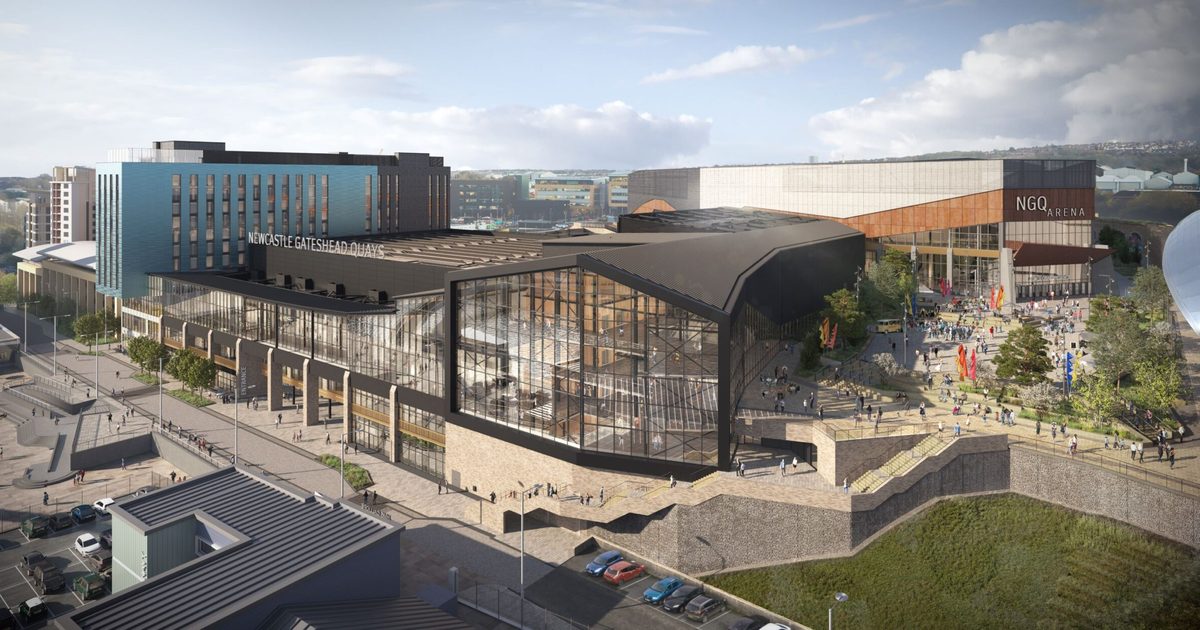 £300m Gateshead leisure venue and £150m Cardiff Arena get planning ...