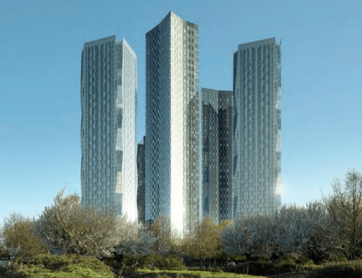 Pair of 51-storey Manchester towers set for planning approval - Green ...