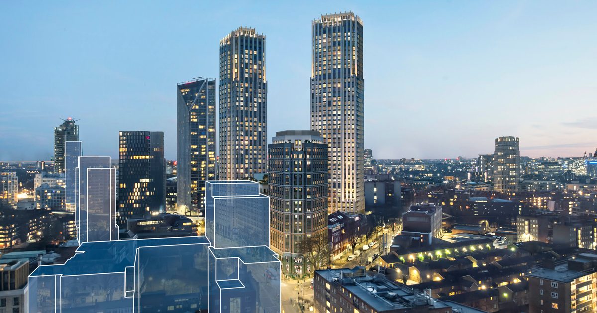 Berkeley plans tower cluster at Southwark triangle site - Green Street News