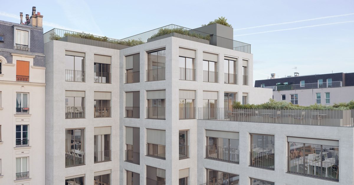 Office development, 40-42 Rue de la Folie Regnault, 11th arrondissement ...