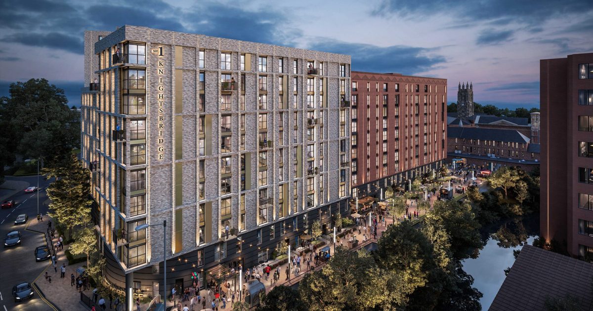 Amstone gets go-ahead for £115m Stockport resi development - Green ...