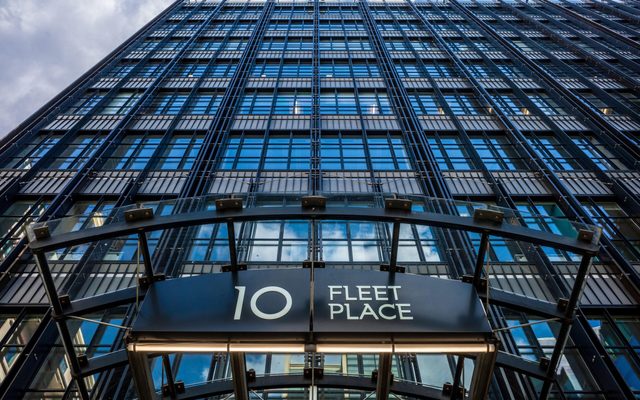 Addington lets another 20,000 sq ft at 10 Fleet Place - Green Street News