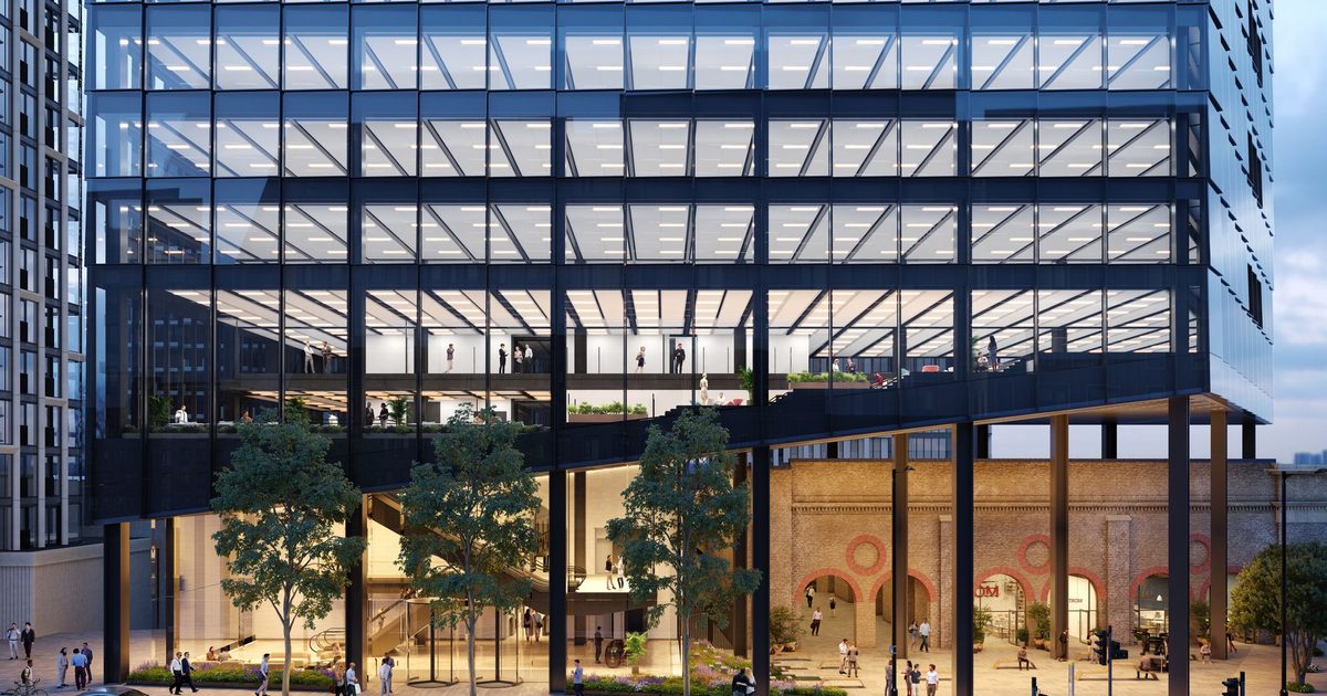 Flutter Entertainment, Arbor, Bankside Yards, Southwark, London - Green ...