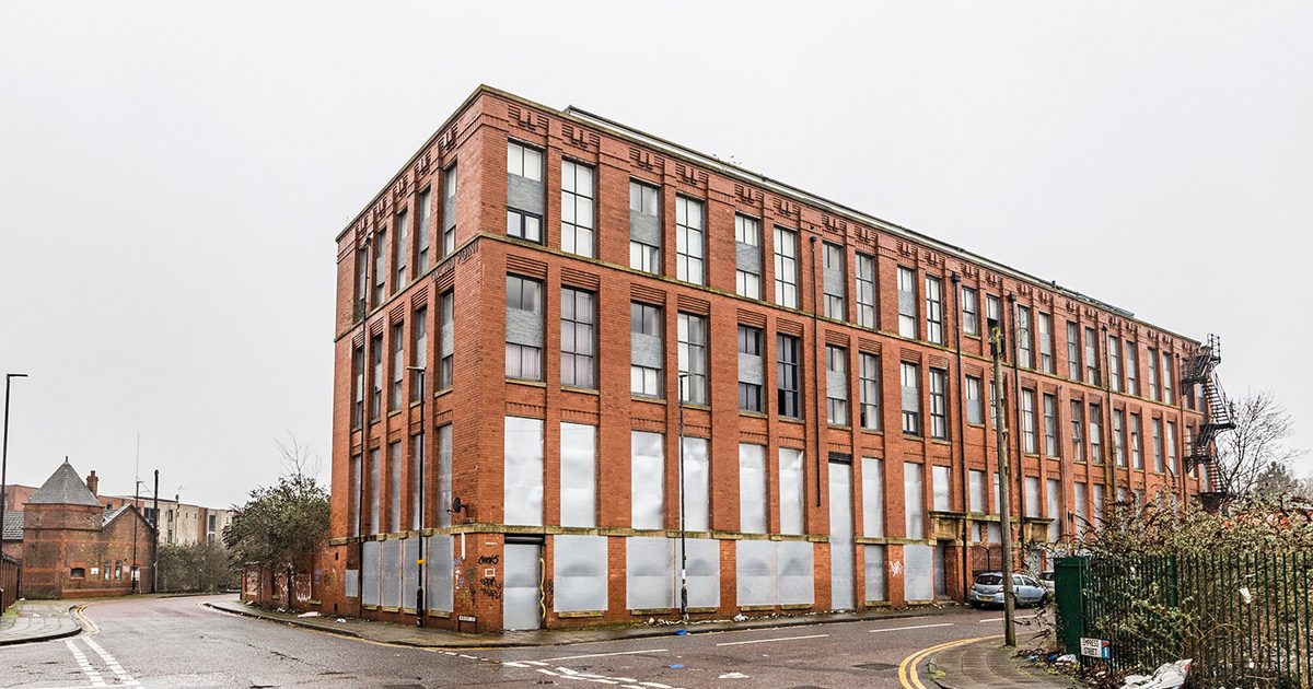 Former Trafford Press and Empress Mill site, 418 Chester Road ...