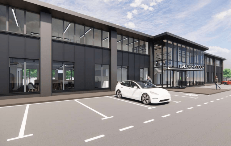 Caddick Construction plots new headquarters - Green Street News