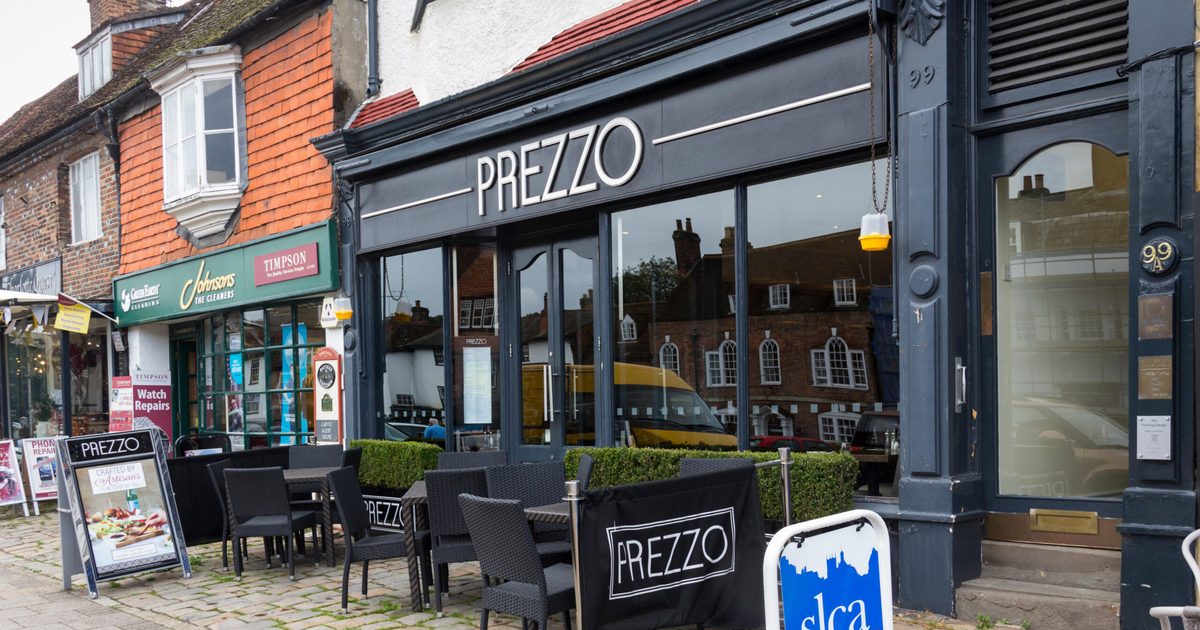 Prezzo to shutter a third of restaurants as rising costs bite - Green ...