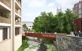 Council agrees £4 sale of Church Wharf regeneration site - Green Street ...