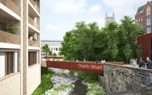 Council agrees £4 sale of Church Wharf regeneration site - Green Street ...