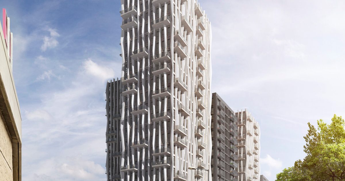 Access Self Storage BTR scheme, First Way, Wembley Stadium Industrial ...