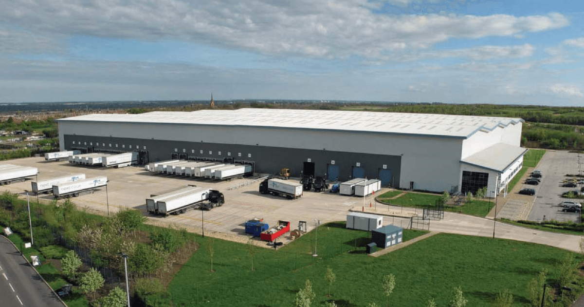 Next's distribution centre, Redhouse Interchange, Doncaster - Green ...