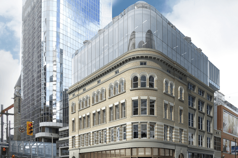 Restored downtown Toronto office building remains fully available ...