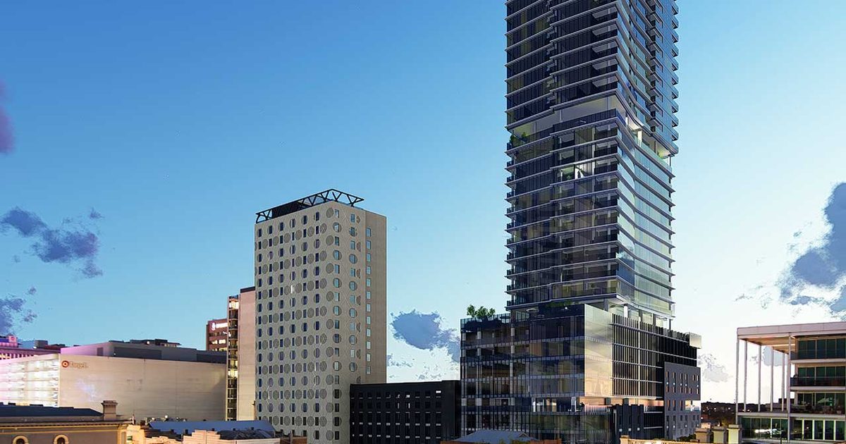 Adelaide’s tallest residential tower up for grabs - Green Street News