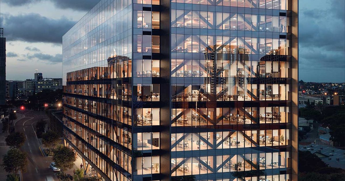 Lendlease tops out Brisbane timber building - Green Street News