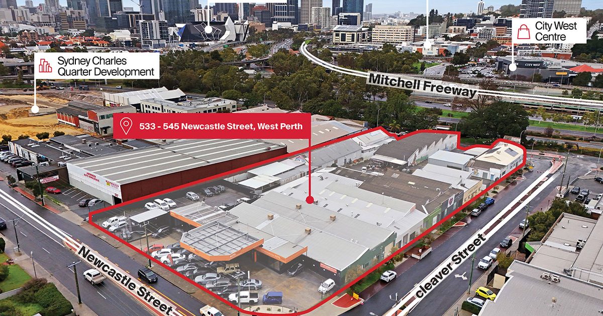 West Perth site tipped to fetch over $15m - Green Street News