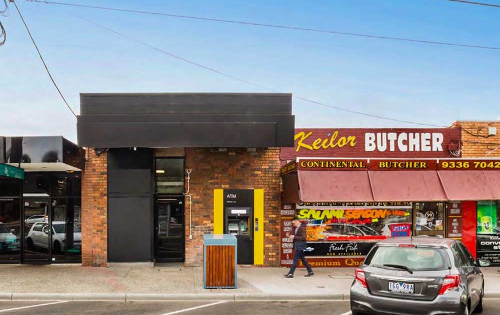 CBA cash in former branch - Green Street News