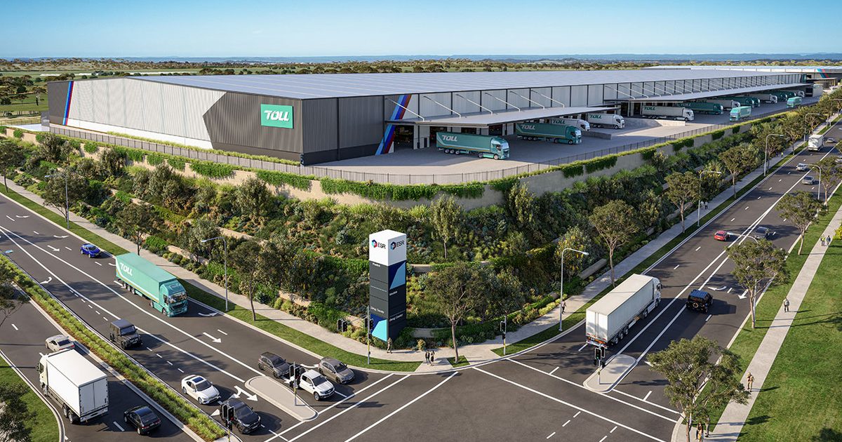 Toll commits to its largest distribution facility in Australia - Green ...