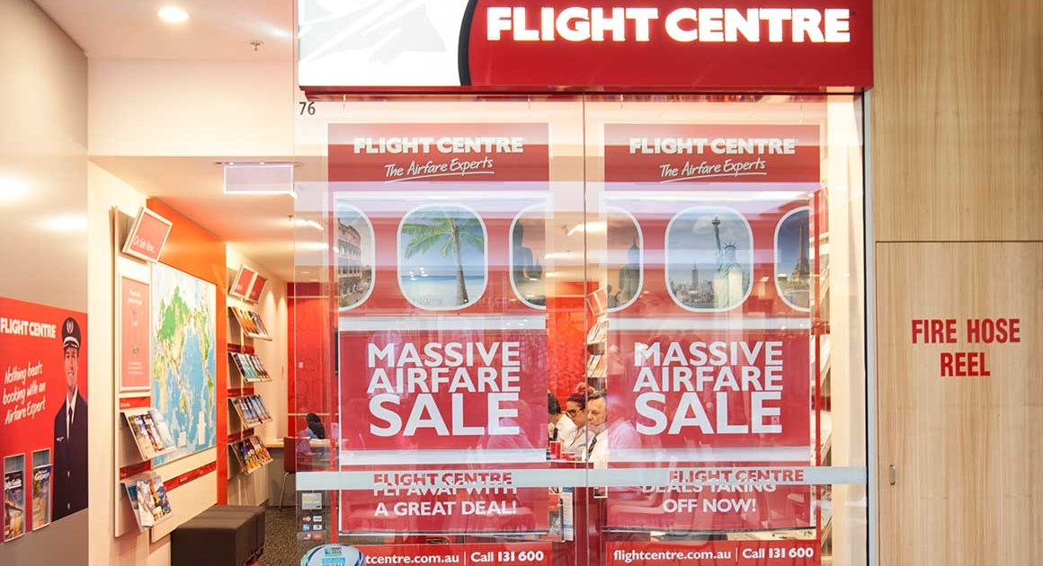 Flight Centre closing another 90 stores - Green Street News