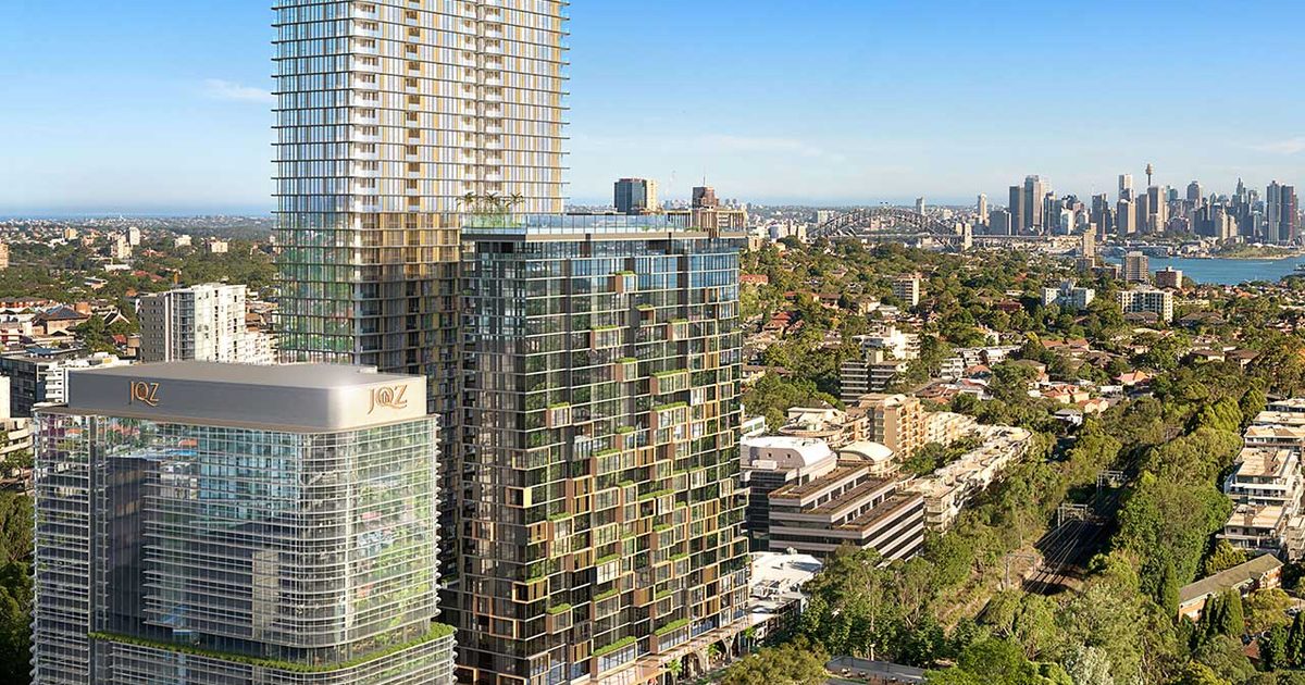 JQZ unveils St Leonards mixed-use precinct - Green Street News