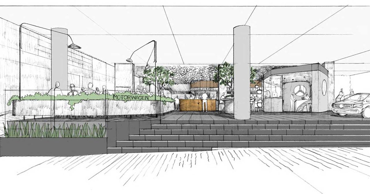 Mercedes-Benz brings concept store to golden triangle - Green Street News