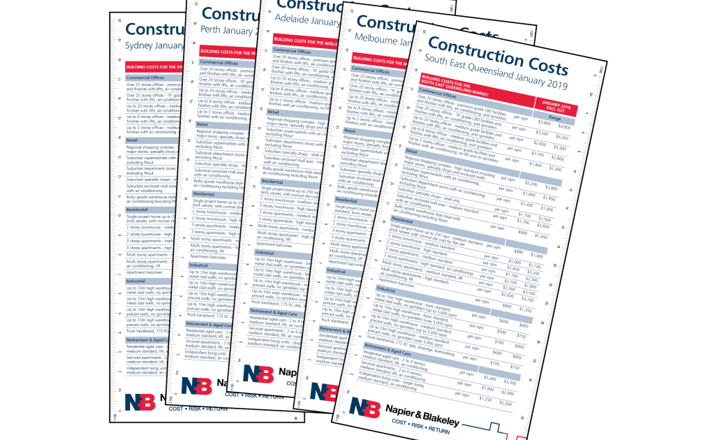 2019 Napier & Blakeley Construction Costs Datacards - Green Street News