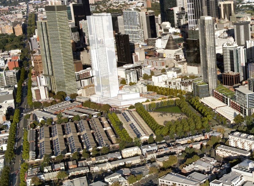 Govt lop off 20 storeys from Queen Vic tower - Green Street News