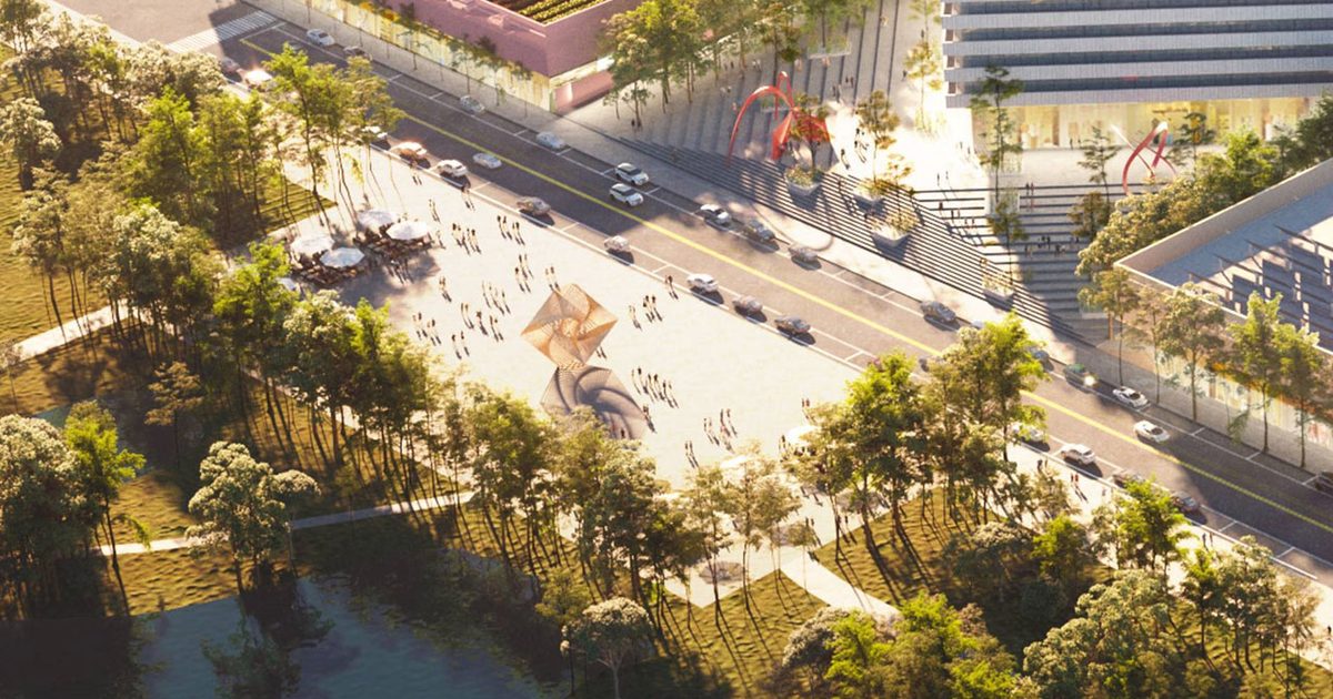 Sandhurst proposes $100m town centre in north west Melbourne - Green ...