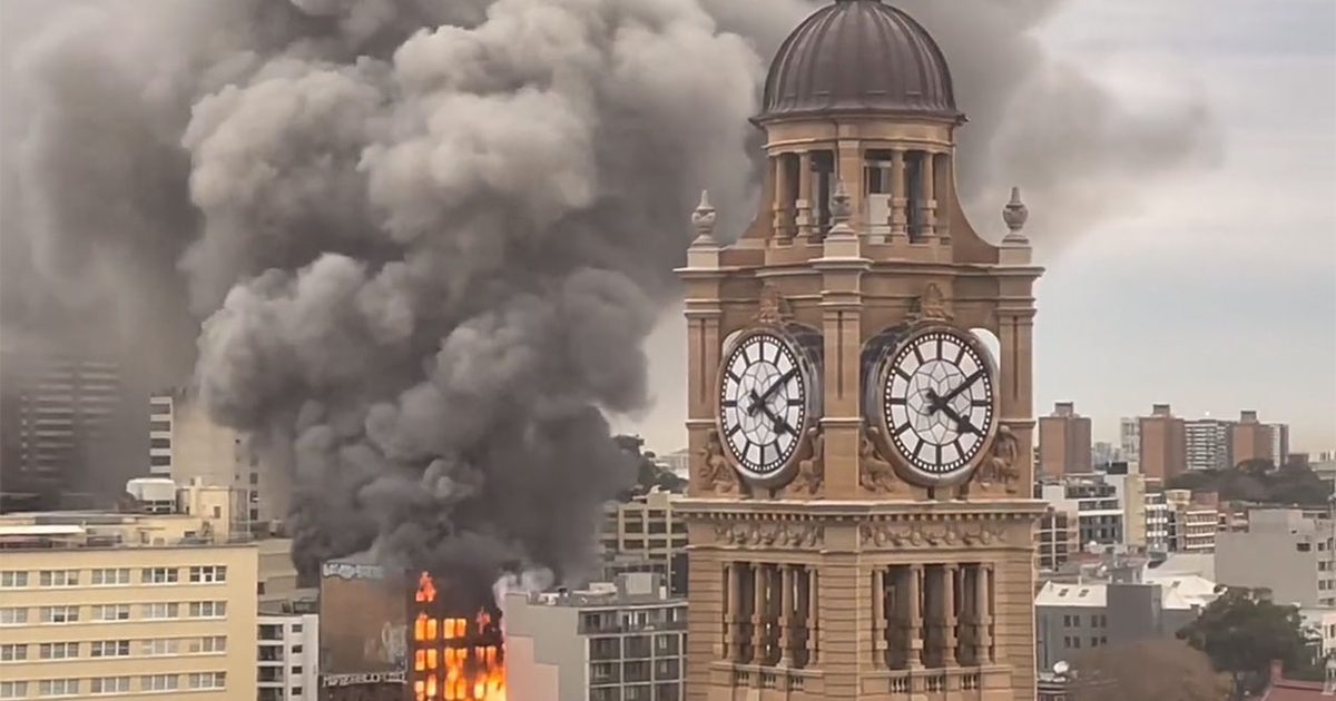 Massive fire forces evacuation in Sydney CBD - Green Street News