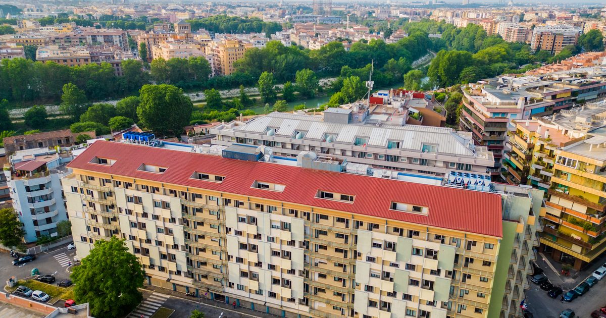 Ministry of Universities and Research building, Via Carcani, Rome ...
