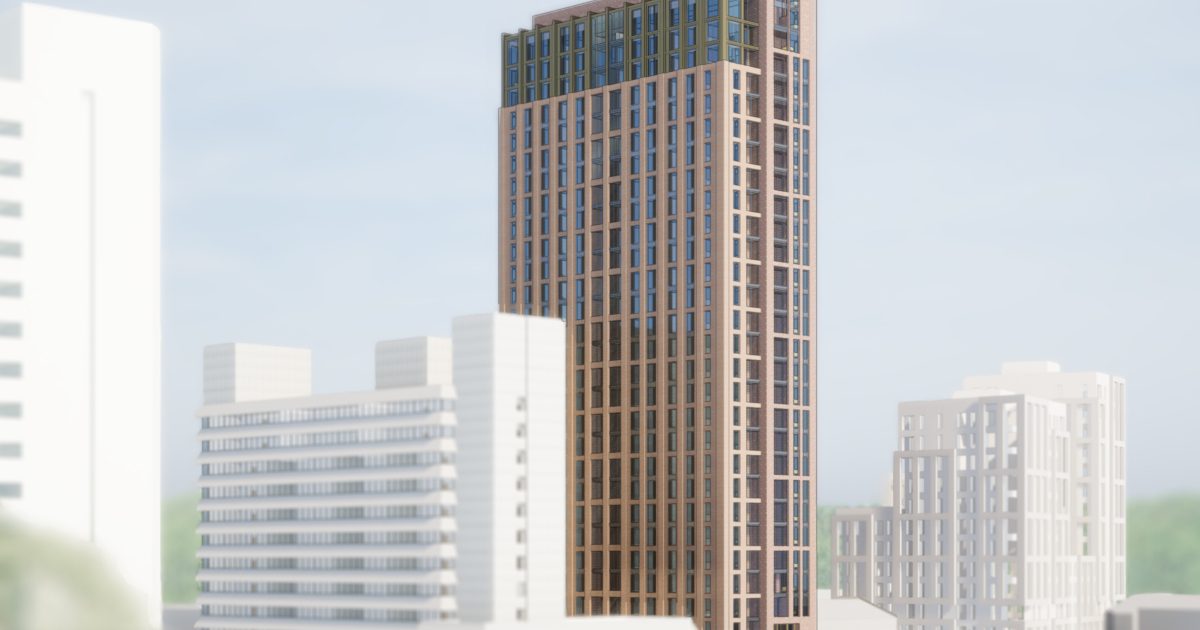 Plans lodged for 30-storey Preston build-to-rent tower - Green Street News
