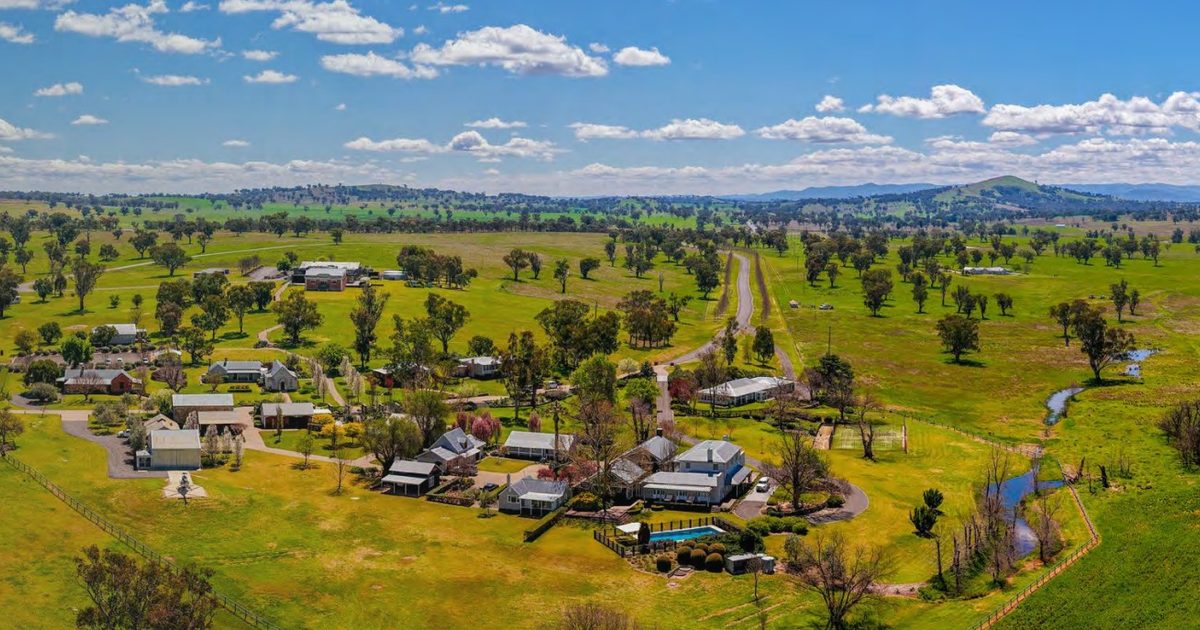 Ex-Rich Lister Tony Haggarty puts historic Goonoo Goonoo Station on the ...