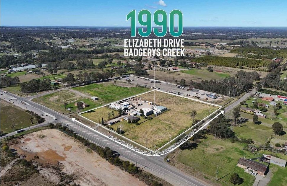 Badgerys Creek site in Western Sydney sets precinct land rate record ...